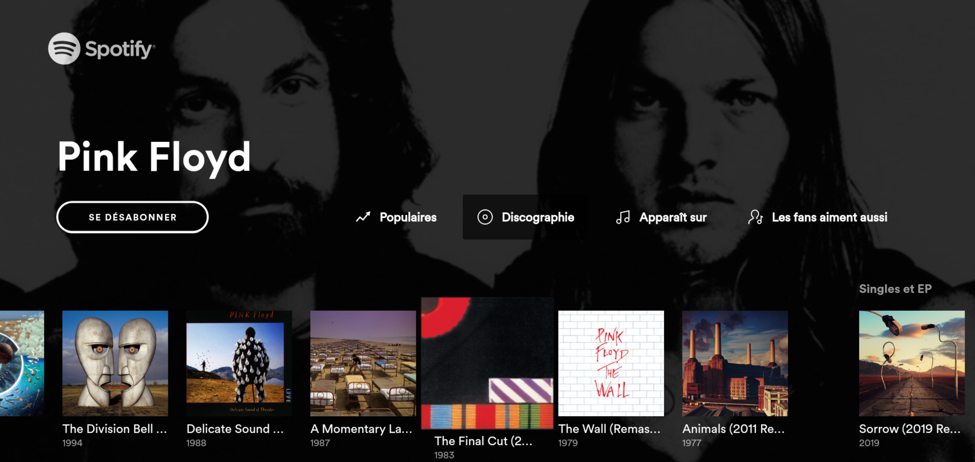 Artist Discography only shows 10 albums on the big... - Page 2 - The ...