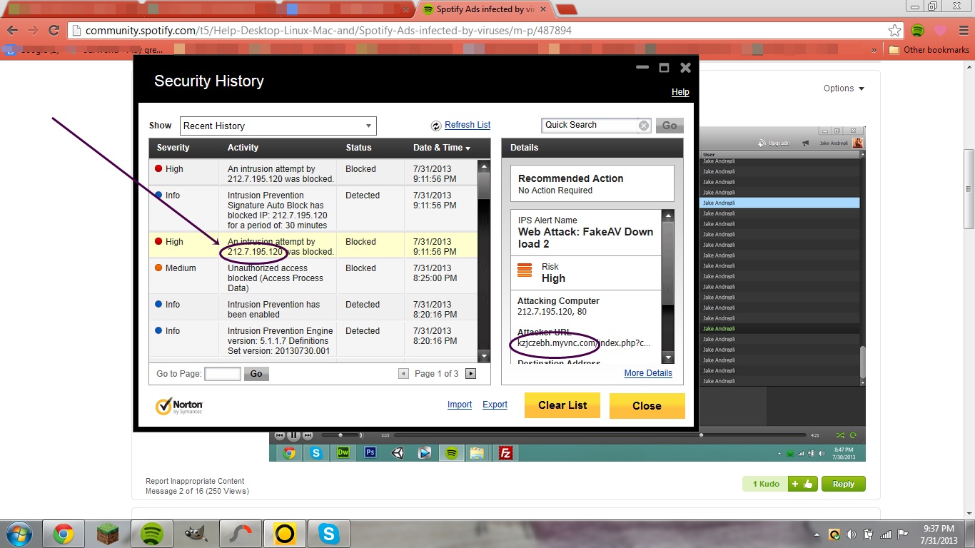 Spotify Ads infected by viruses? - The Spotify Community