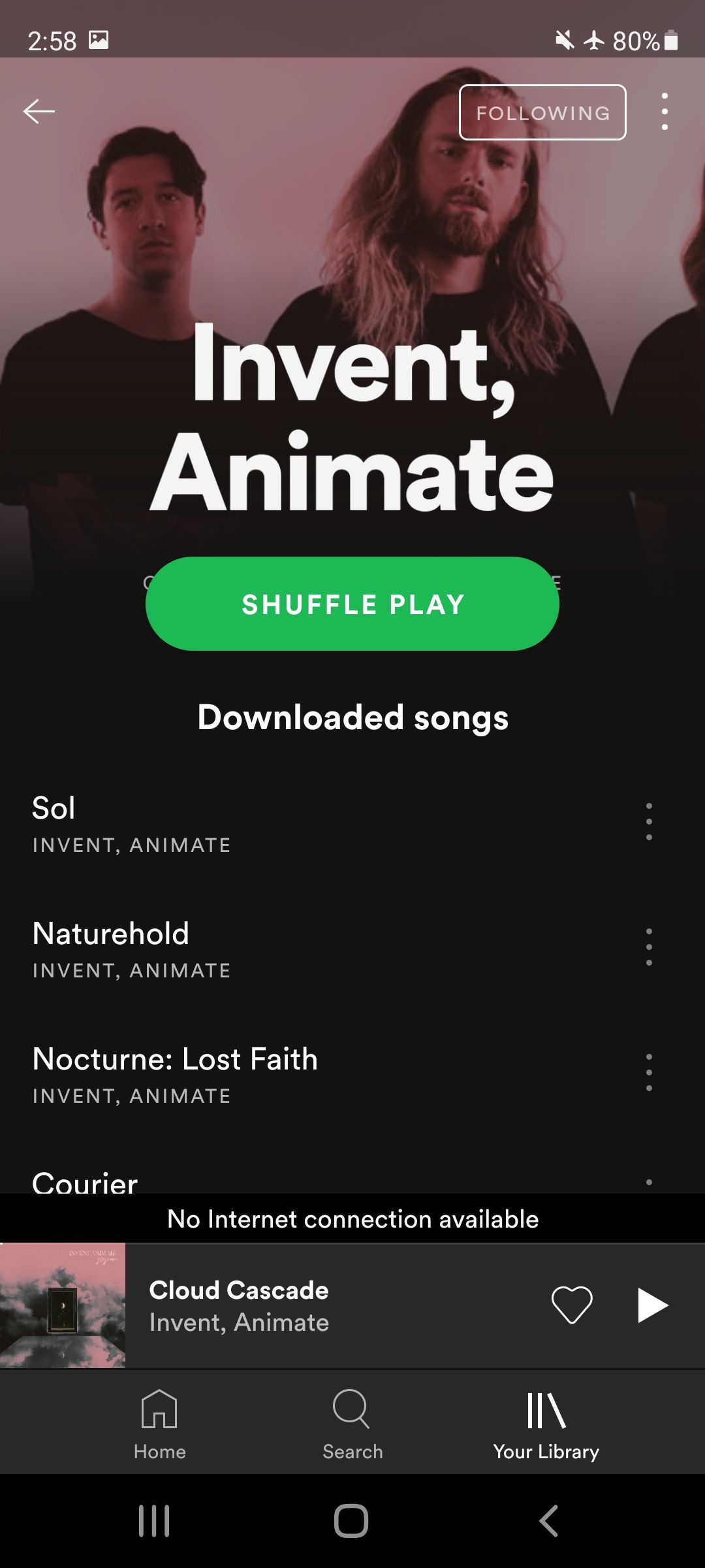 Artists section used to show all of my saved album... - The Spotify ...