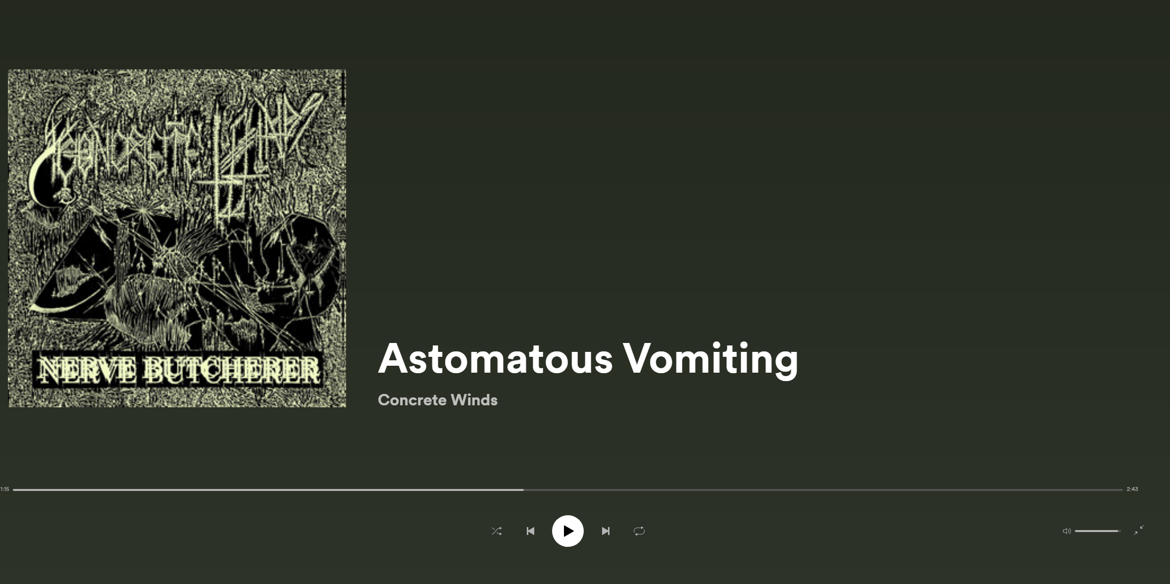 Blurry album art in fullscreen - The Spotify Community