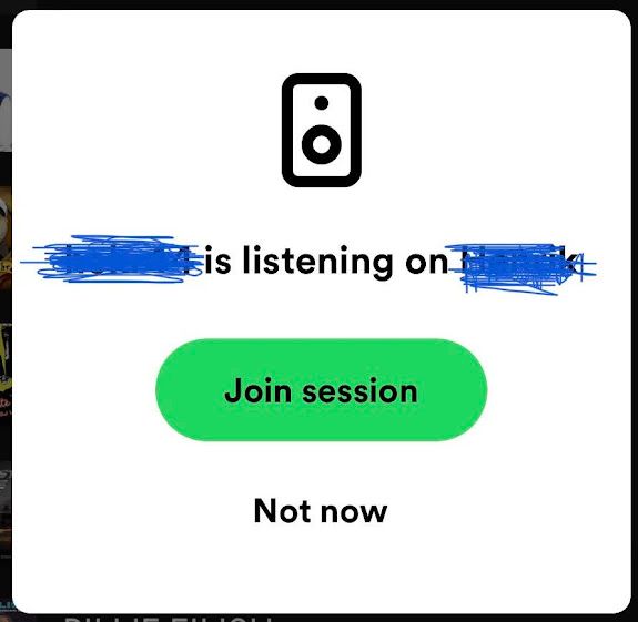 Solved: Session popup - The Spotify Community