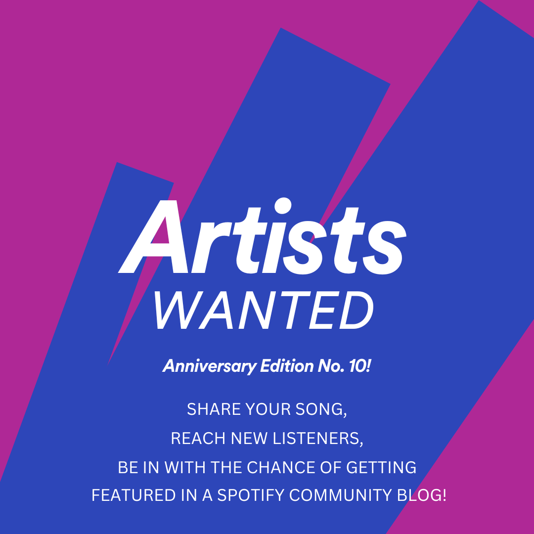 Artists Wanted Anniversary Edition No 10! - Instru... - The Spotify ...