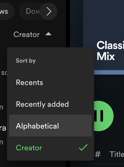 Can't change order of appearance of public playlis... - The Spotify ...