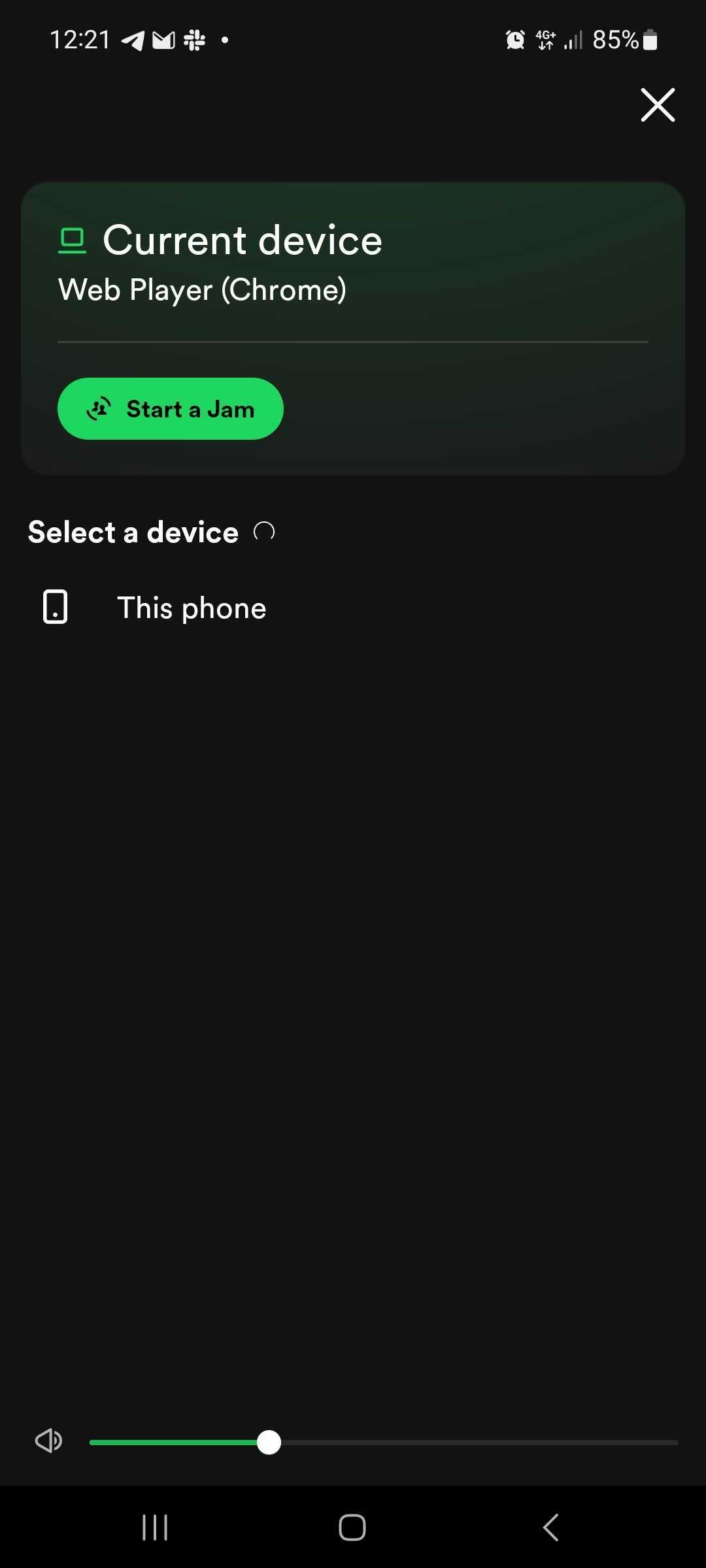 New Jam screen hides wifi speakers suddenly after ... - The Spotify Community