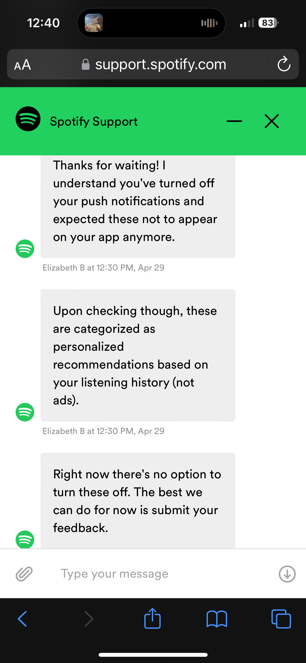 Remove Pop-Up Suggestions - The Spotify Community