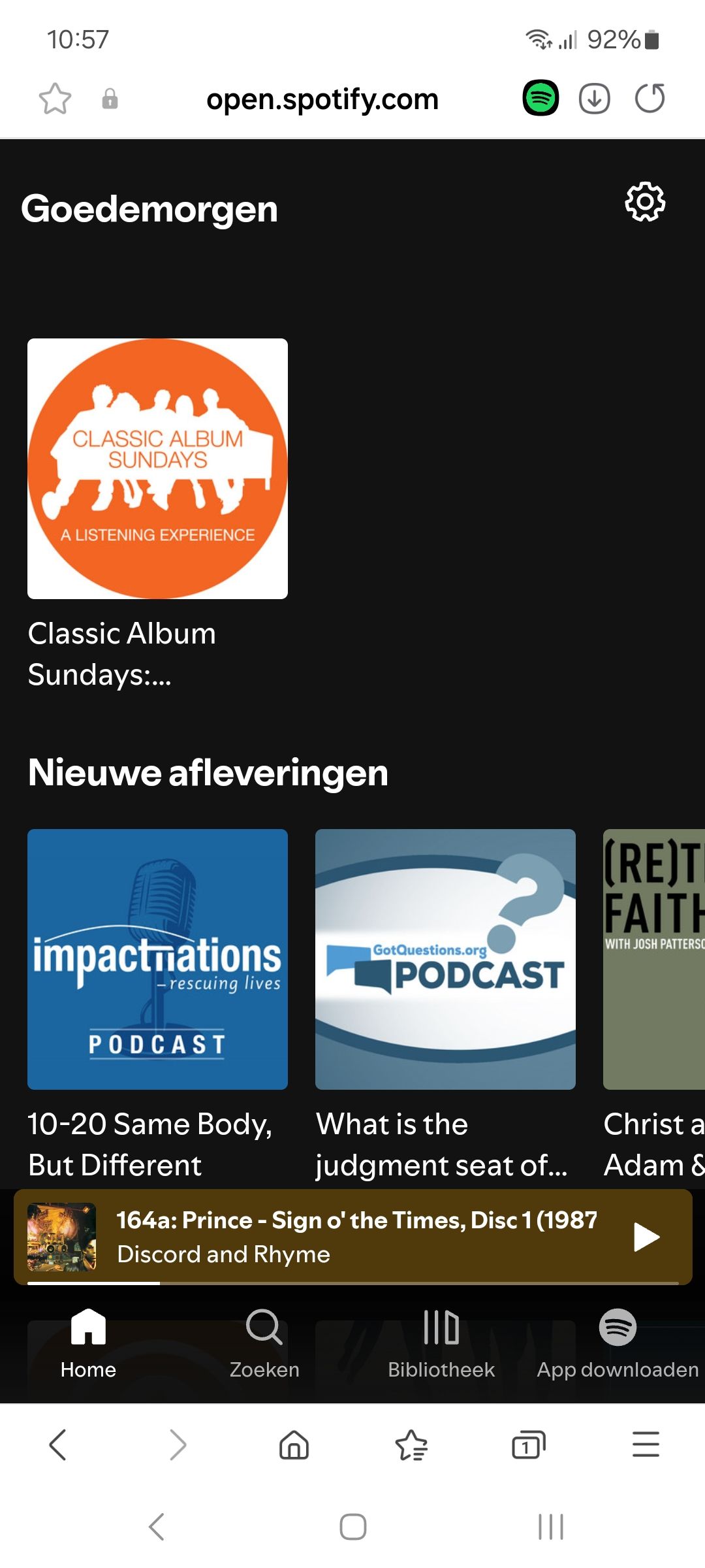 Only one Podcast shows as recently listend - The Spotify Community