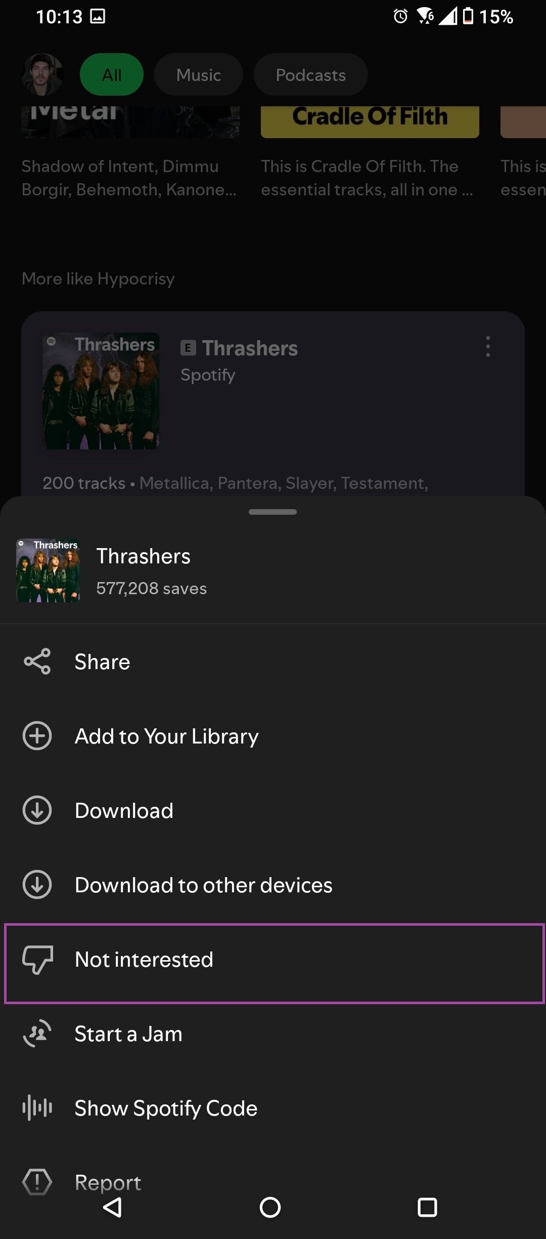 Unwanted items in library - The Spotify Community