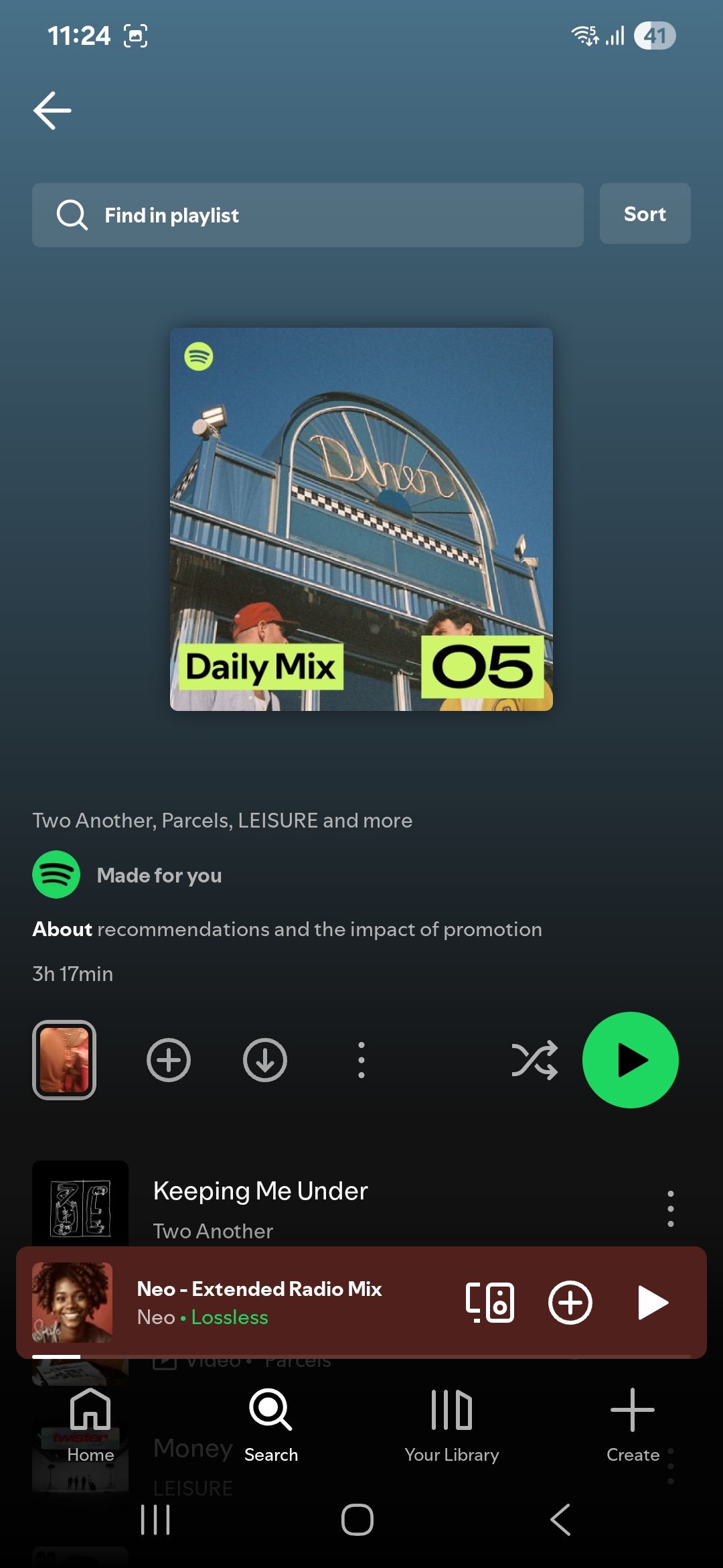 Solved: Unable to sort playlists on mobile - The Spotify Community
