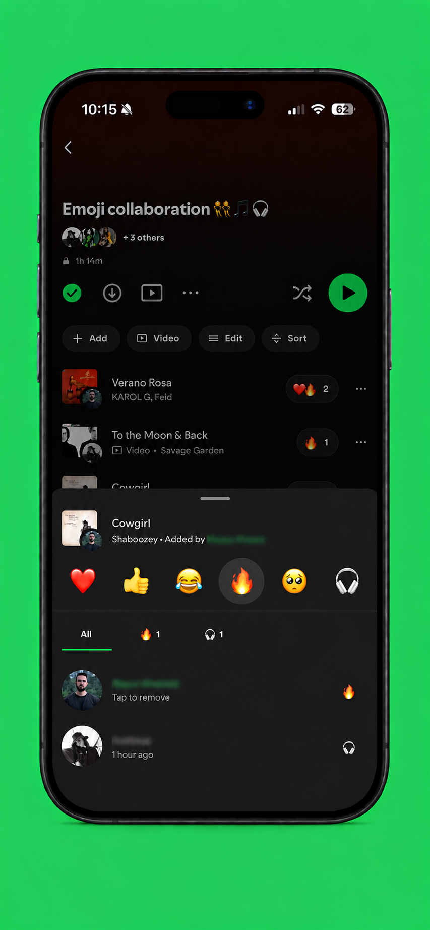 Reactions Made Collaborative Playlists Even More F... - The Spotify ...