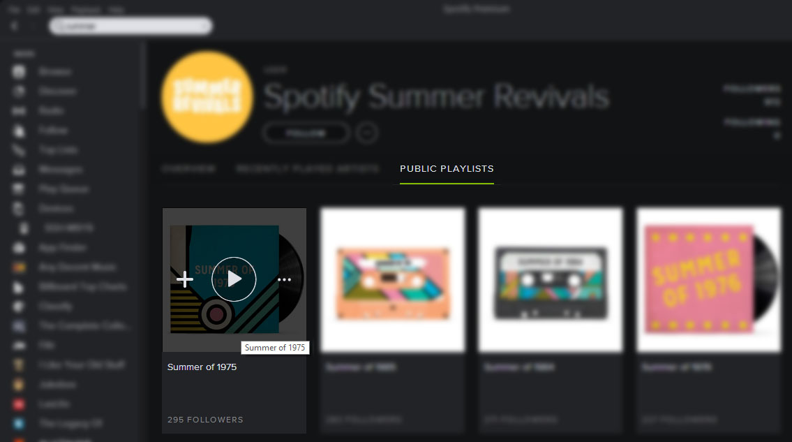 summer hits - The Spotify Community