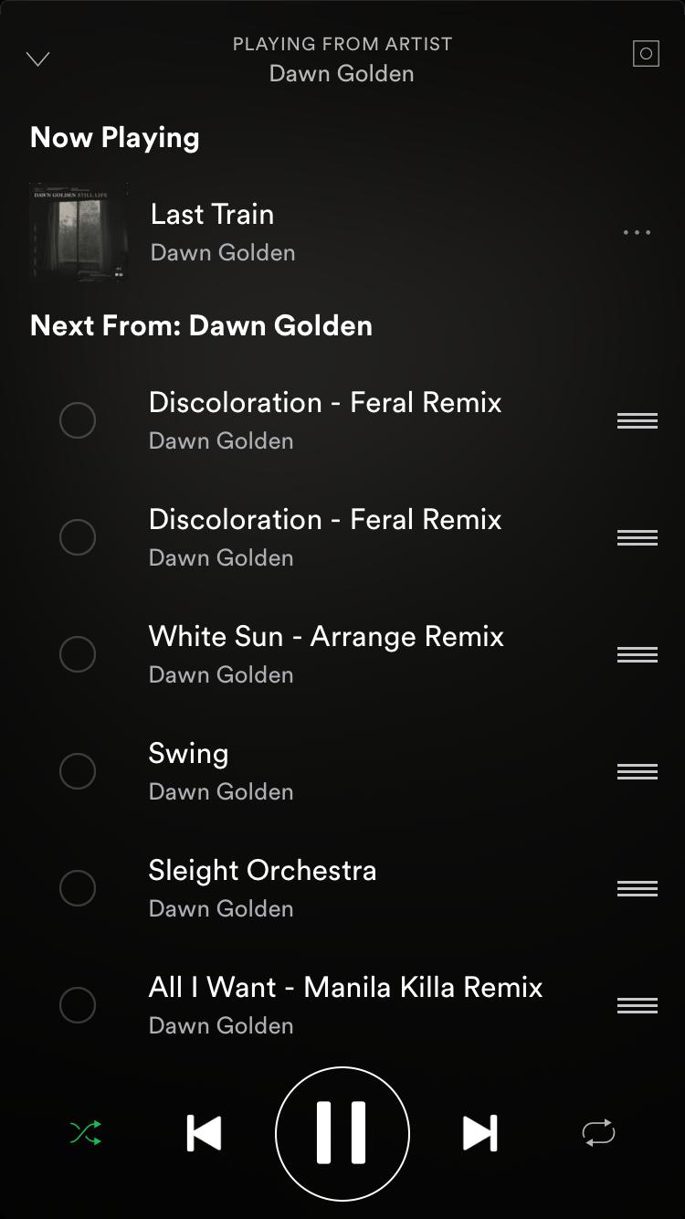[Mobile] See all Songs on Artist Page - The Spotify Community