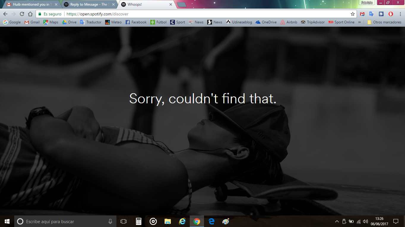 Solved: Can't Log In - Error: Sorry, couldn't find that. - The Spotify ...