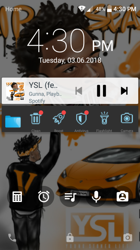 lock screen widget - The Spotify Community