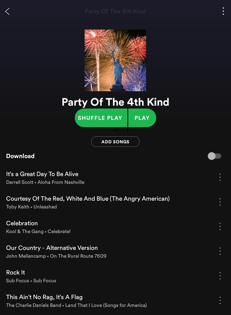 [Android] Remove the Shuffle / Play Button - Page 59 - The Spotify ...
