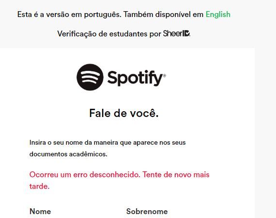 Erro Ao Tentar Criar Conta Premium Error Trying T The Spotify Community🆎 Experimente A Emoção 